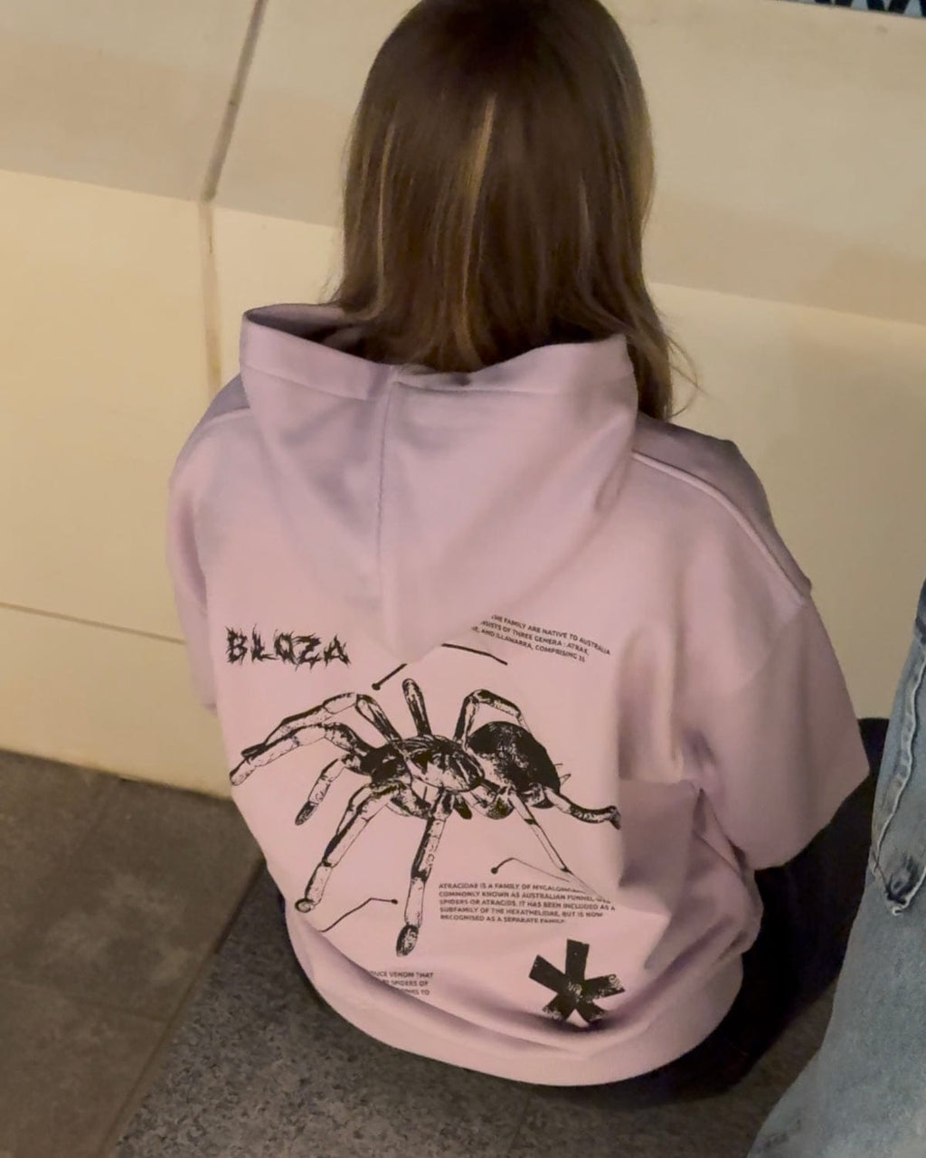 Pink Spider Hoodie – Floza